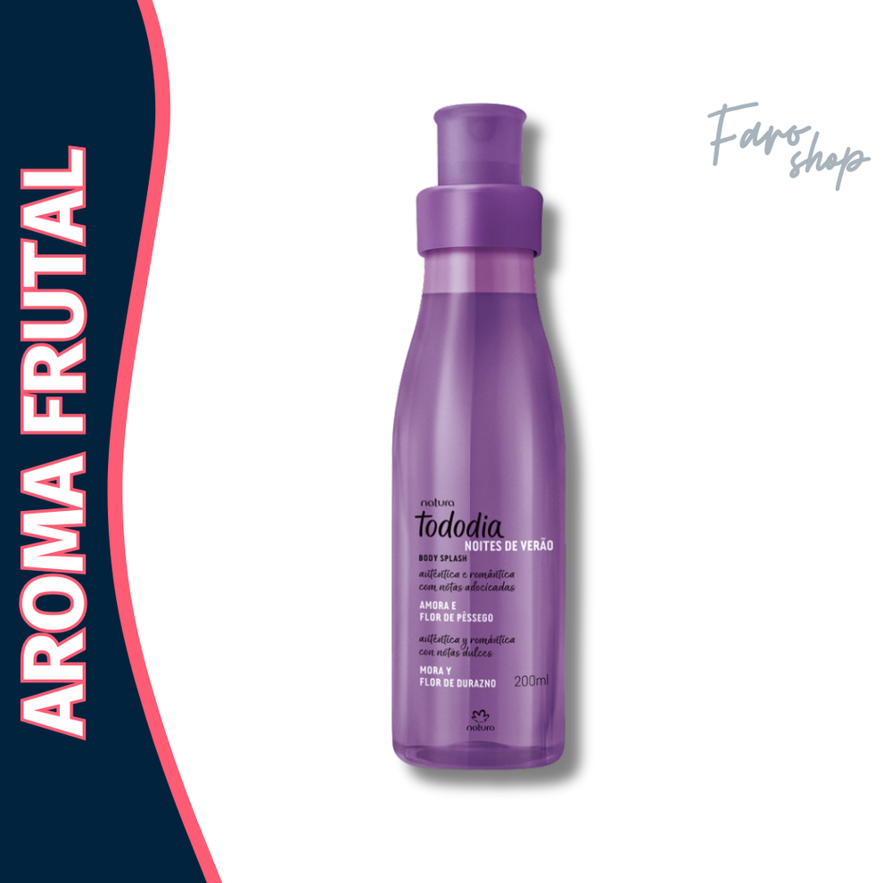 COLONIA SPRAY TODODIA MORA Y FLOR DE DURAZNO – El Faro Shop