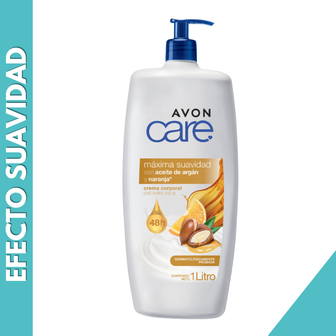 CREMA AVON CARE MAXIMA SUAVIDAD ACEITE DE ARGAN Y NARANJA – El Faro Shop