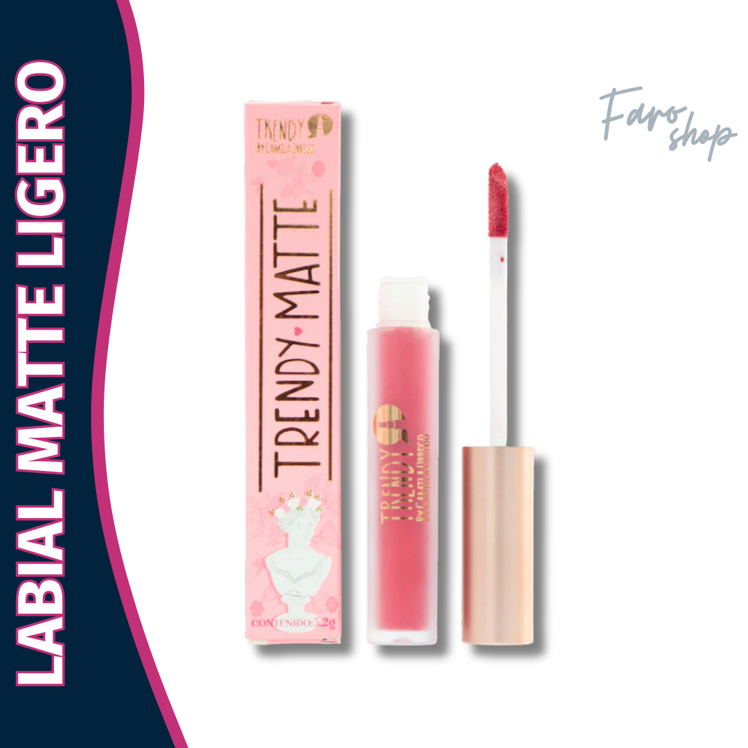 LABIAL MATTE TRENDY – El Faro Shop
