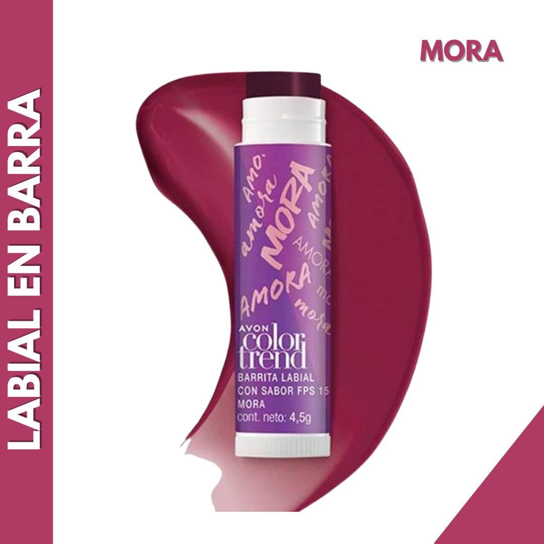 BARRITA LABIAL COLOR TREND CON SABOR – EL FARO